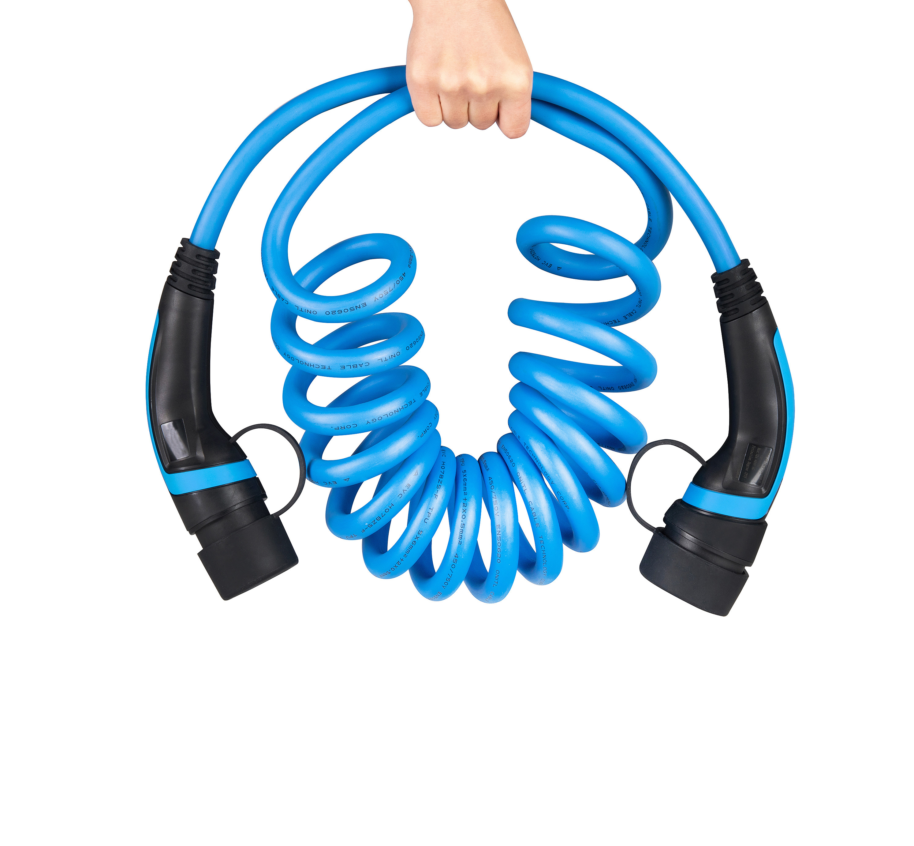 Spiral Kw Tipe Ke Tipe Kabel Pengisian A V Fase Iec Standar